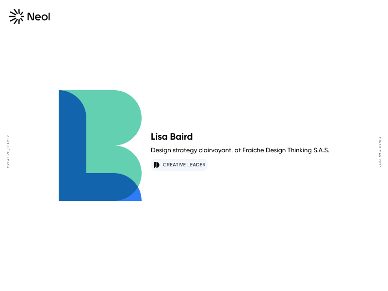 Lisa Baird is on Neol!