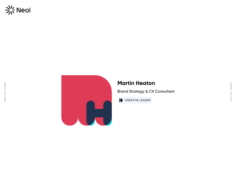 Martin Heaton is on Neol!